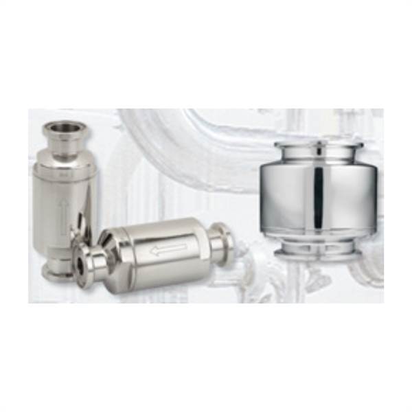 Inline Sanitary Check Valves for Control Flow